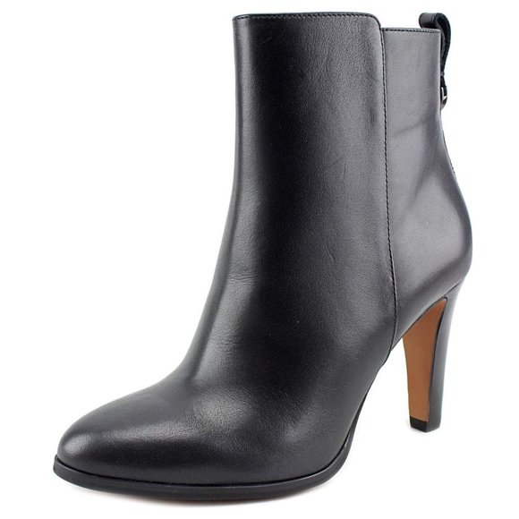 Coach | Shoes | Coach Jemma Ankle Booties Black Leather Origional Box ...